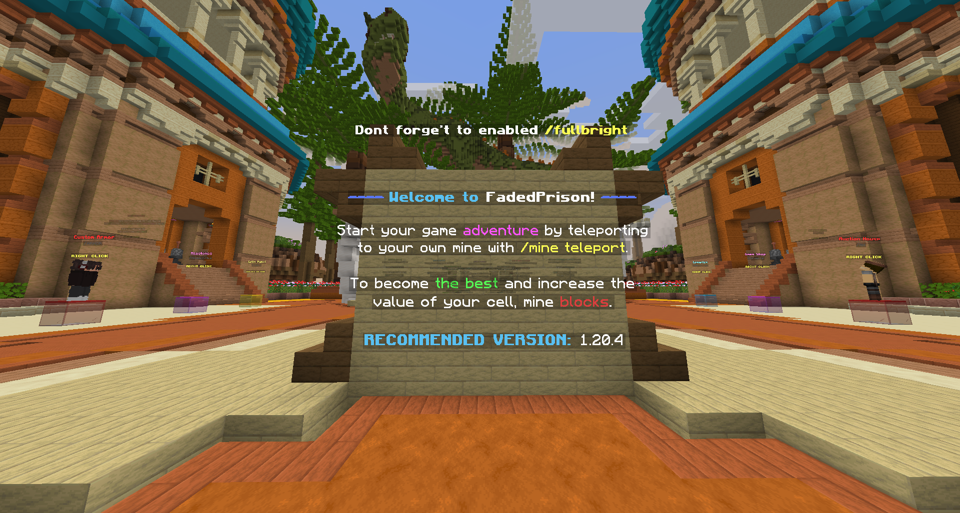 Fadedprison - Minecraft Server (DE) | TopG