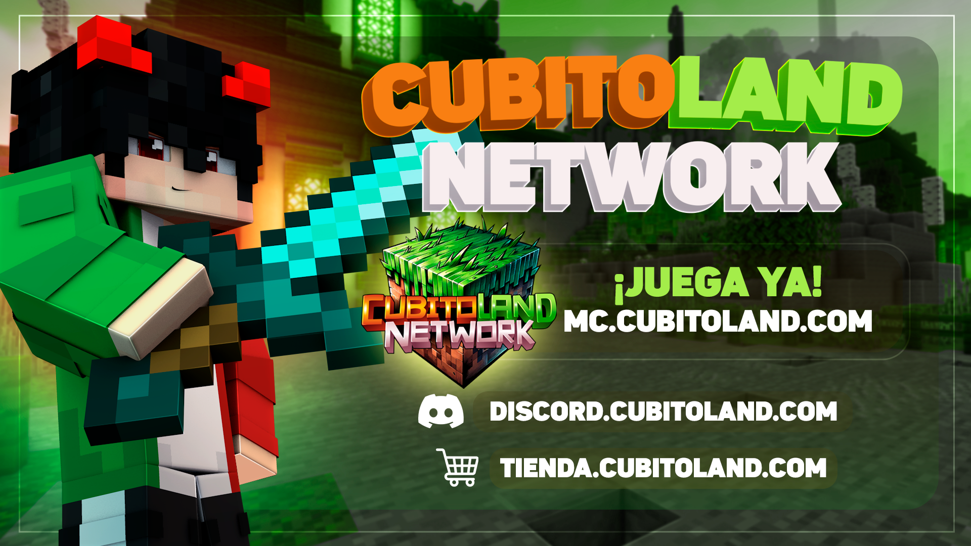 Cubitoland network - Server de Minecraft | TopG